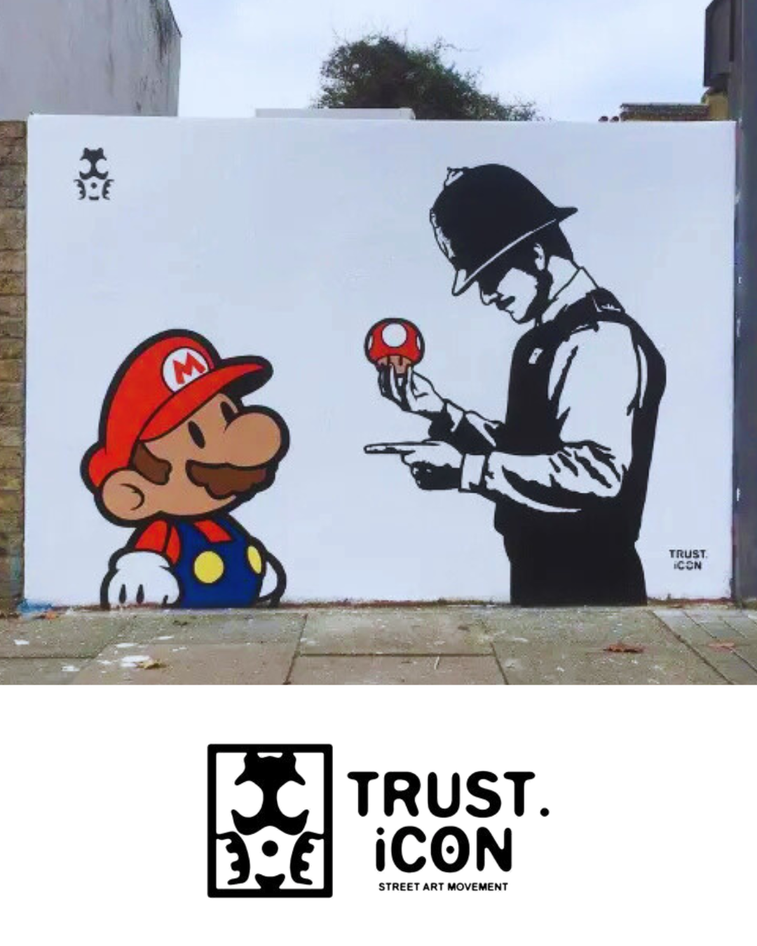 TRUST. iCON | Original Street Art & Social Commentary | Creed Gallery